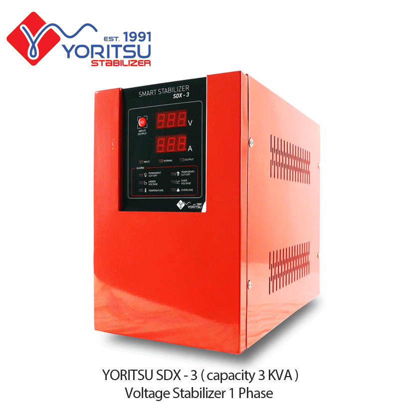 Jual Stabilizer Listrik Stavolt Listrik Avr Yoritsu SDX 3000 VA ...