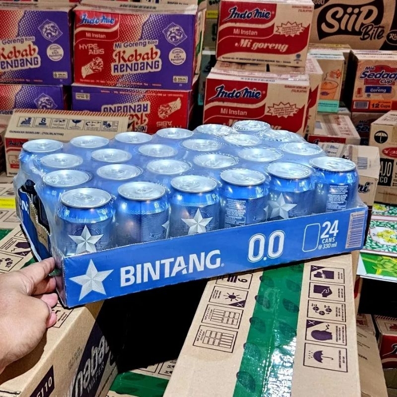 Jual BINTANG Zero BINTANG 0.0 ( 330ML) DUS / KARTON isi 24 | Shopee ...