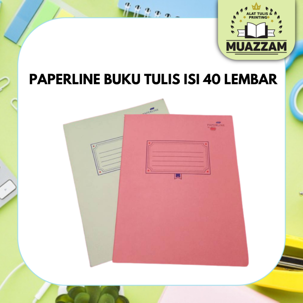 Jual PAPERLINE BUKU TULIS ISI 40 LEMBAR | Shopee Indonesia