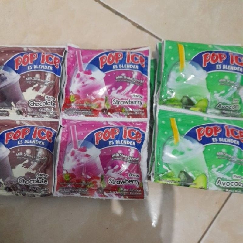 Jual POP ICE 23 gr 1 renceng 10 pcs | Shopee Indonesia