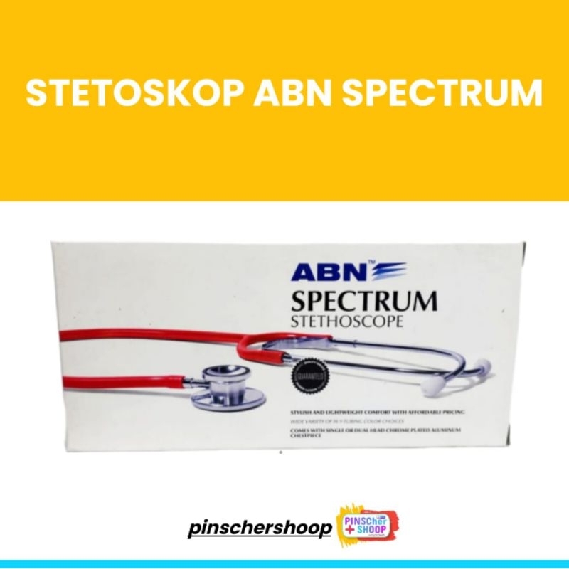 Jual Stetoskop ABN Spectrum Stethoscope Dual Head | Shopee Indonesia