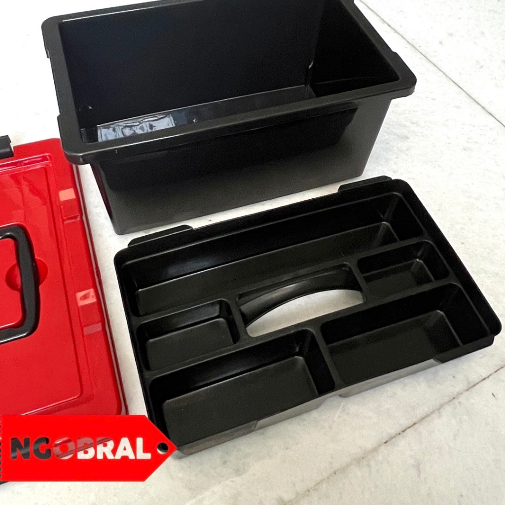 Jual Tool Box Susun 2 / Kotak Penyimpanan Sparepart Tumpuk / Kotak ...