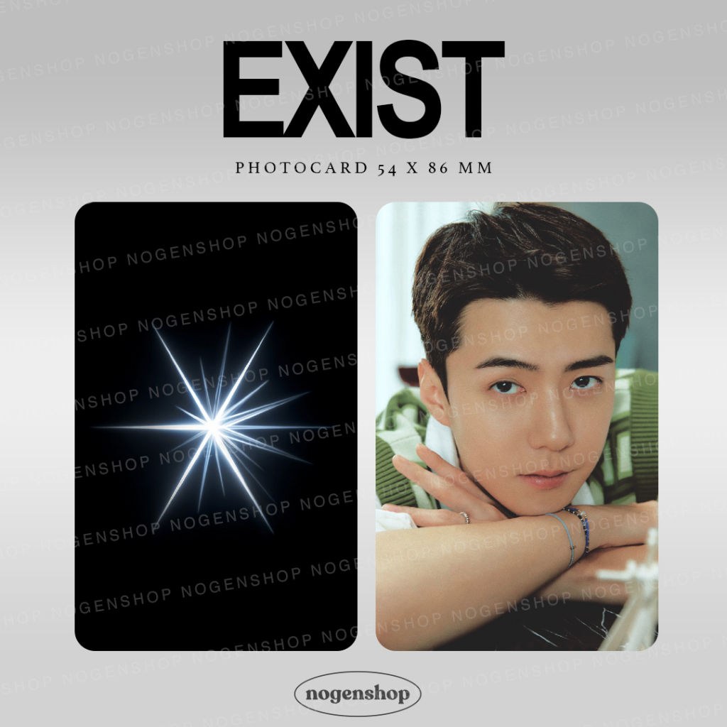 Jual PHOTOCARD PC EXO EXIST - HEAR ME OUT & LET ME IN [FANMADE ...