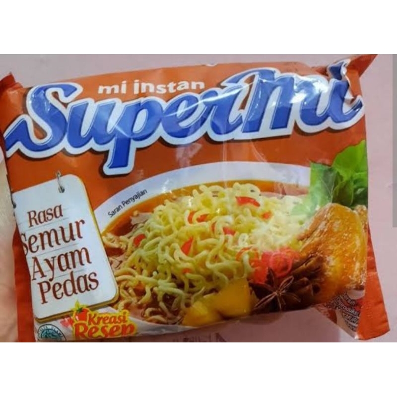 Jual supermi semur ayam pedas per 5 bungkus | Shopee Indonesia