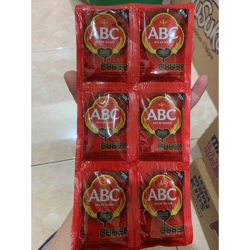 Jual KECAP MANIS ABC SACHET @15ml x 10pcs | Shopee Indonesia