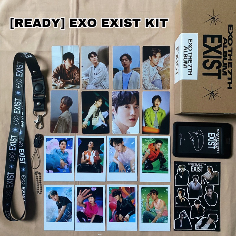 Jual [READY] EXO EXIST KIT (FREE 8 POLAROID EXO CREAM SODA’ | Shopee ...