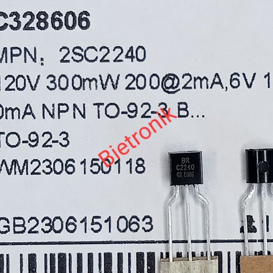 Jual C2240 2SC2240 TO-92-3 Transistor Bipolar | Shopee Indonesia