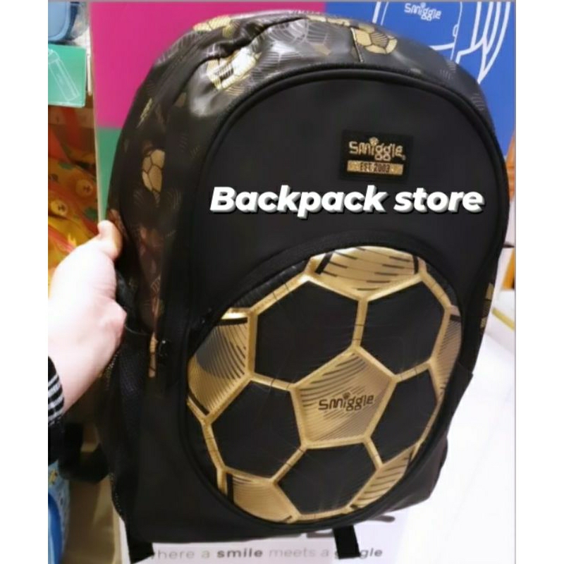 Jual SMIGGLE BACKPACK ORIGINAL SOCCER GOLD - TAS SMIGGLE BOLA | Shopee ...