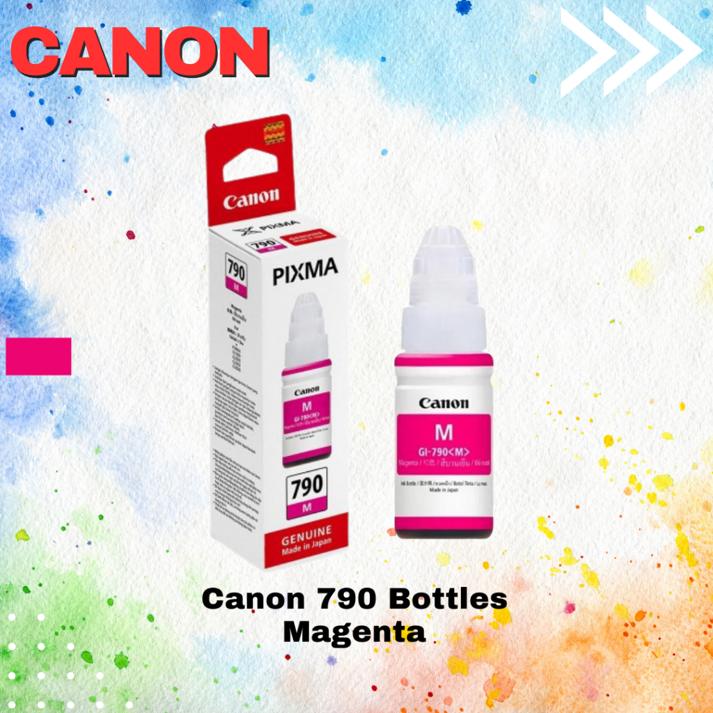 Jual Tinta Canon Gi 790 Magenta Merah Original 100% | Shopee Indonesia
