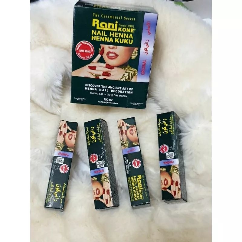 Jual RANI HENNA KUKU RK82 reddish kemerahan ( 6g ) | Shopee Indonesia