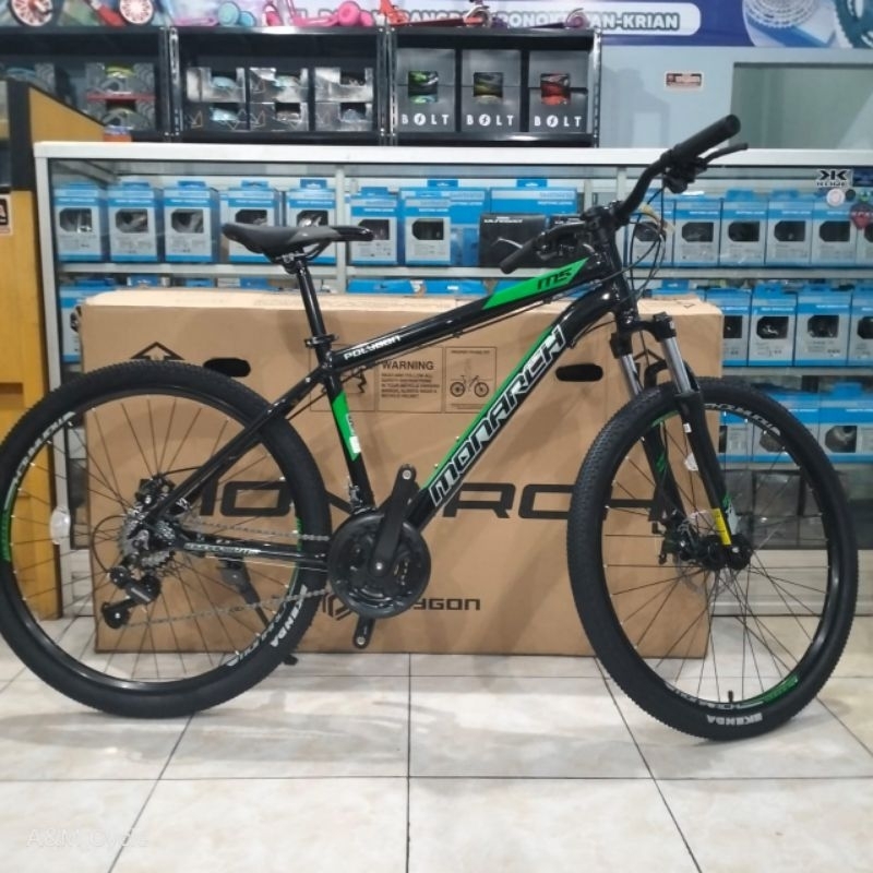 Jual Sepeda gunung polygon monarch M5 26" new 3×7 speed sepeda mtb ...