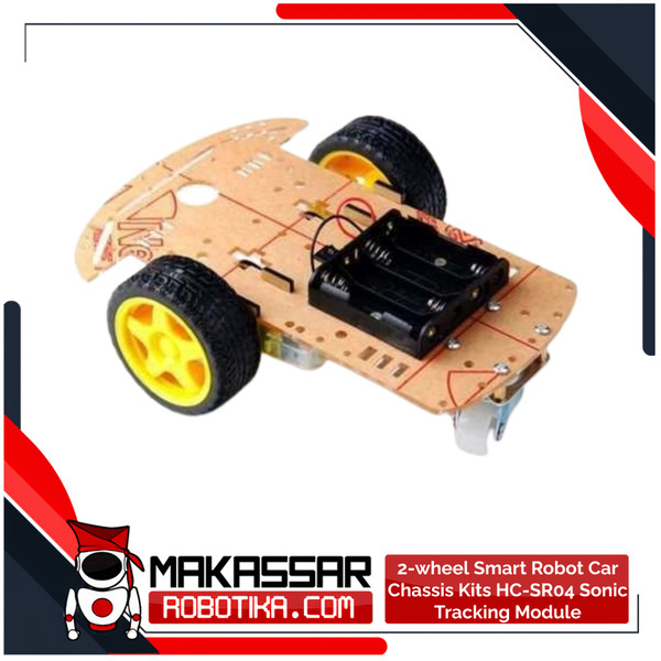 Jual 2-wheel Smart Robot Car Chassis Kits HC-SR04 Sonic Tracking Module ...