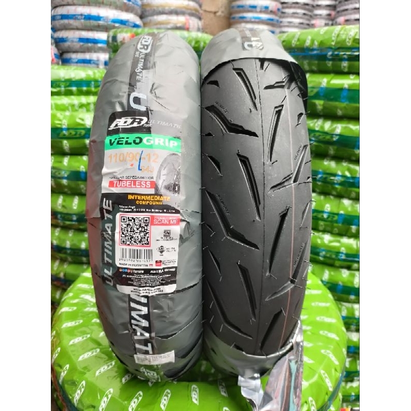 Jual Ban belakang tubeless fdr velogrip 110/90-12 free pentil 100% ...