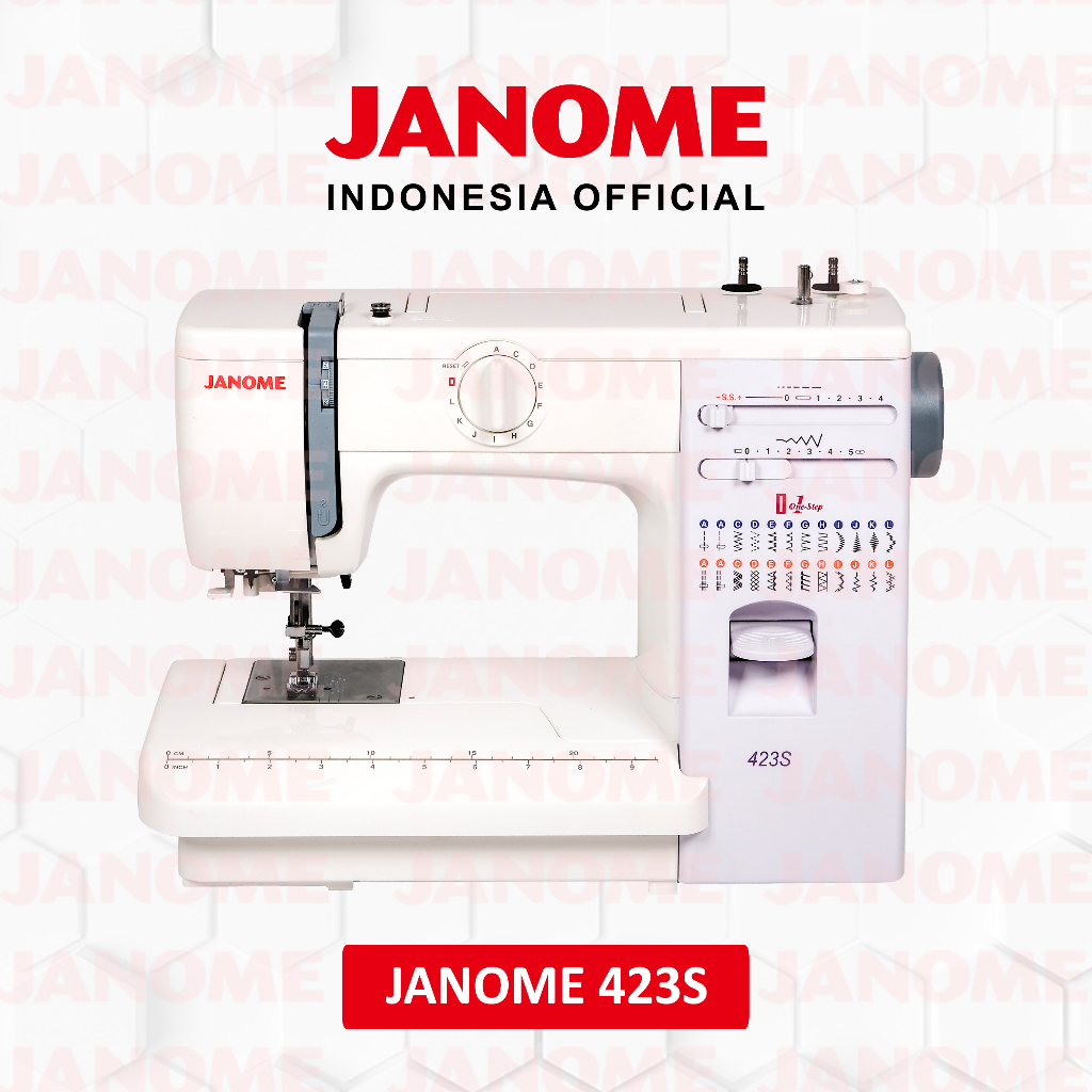 Jual JANOME Mesin Jahit Mekanikal 423S Premium Japan Quality | Shopee Indonesia