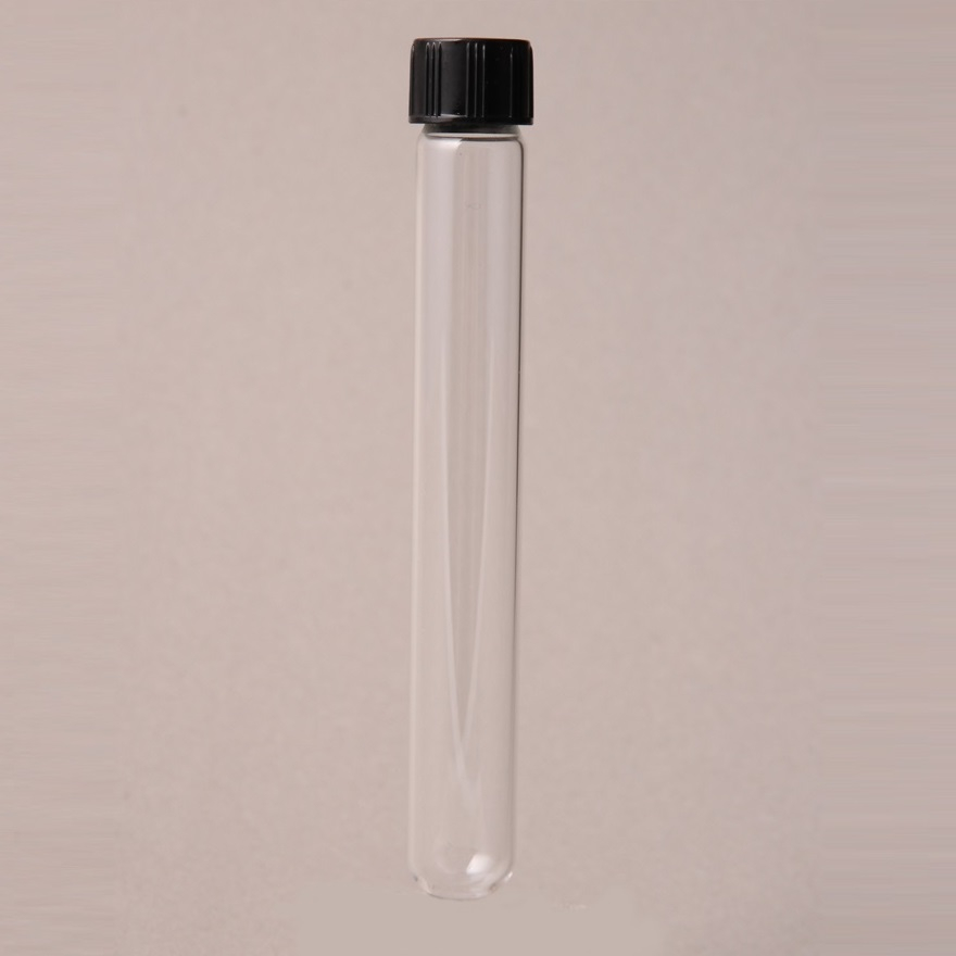 Jual TEST TUBE GLASS WITH SCREW CAP 25x150 MM TABUNG REAKSI TUTUP ULIR ...