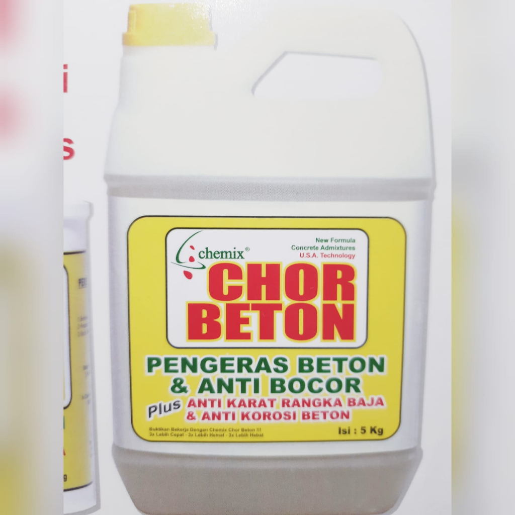 Jual Obat Cor Pengeras Beton Chemix / Chor Anti Bocor Korosi - 5KG ...