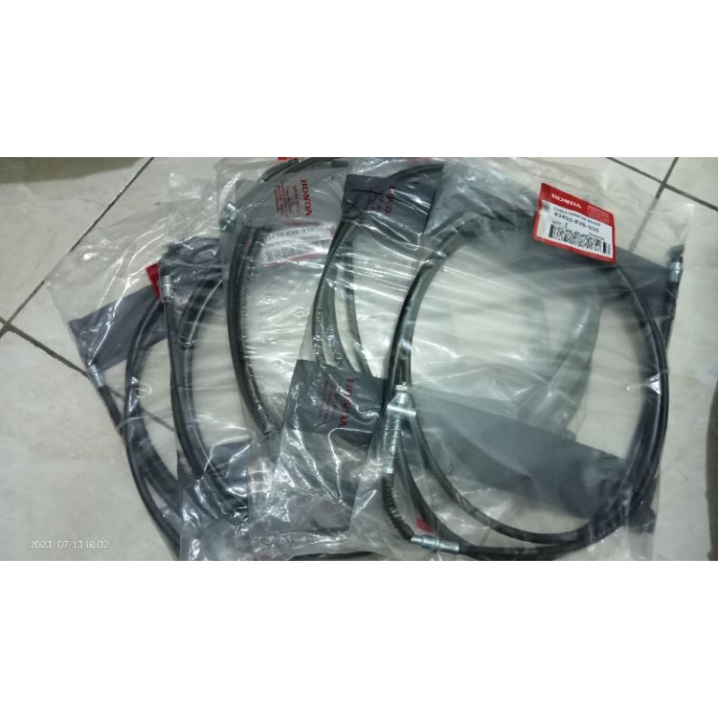 Jual Harga grosir paket 5pcs kabel rem belakang beat vario beat fi beat ...