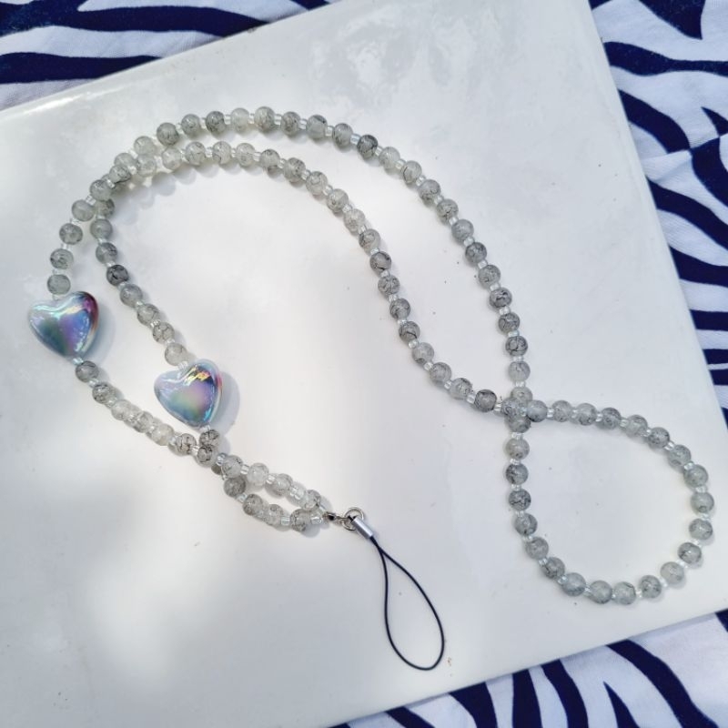 Jual Lanyard manik / lanyard crystal / lanyard id card | Shopee Indonesia