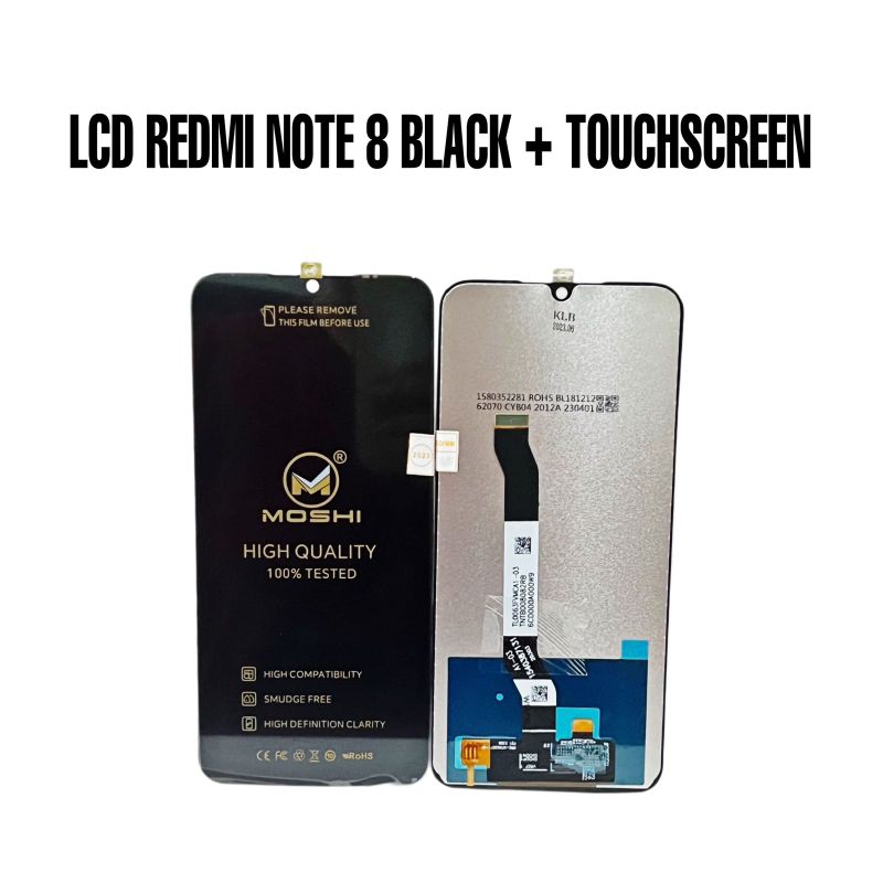 Jual LCD REDMI NOTE 8 + TOUCHSCREEN BLACK | Shopee Indonesia