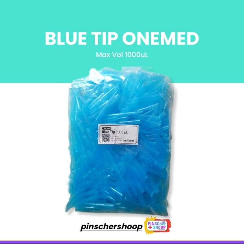 Jual Blue Tip Micropipet Tips Biru (100 - 1000 Microliter) Isi 500 Pcs ...