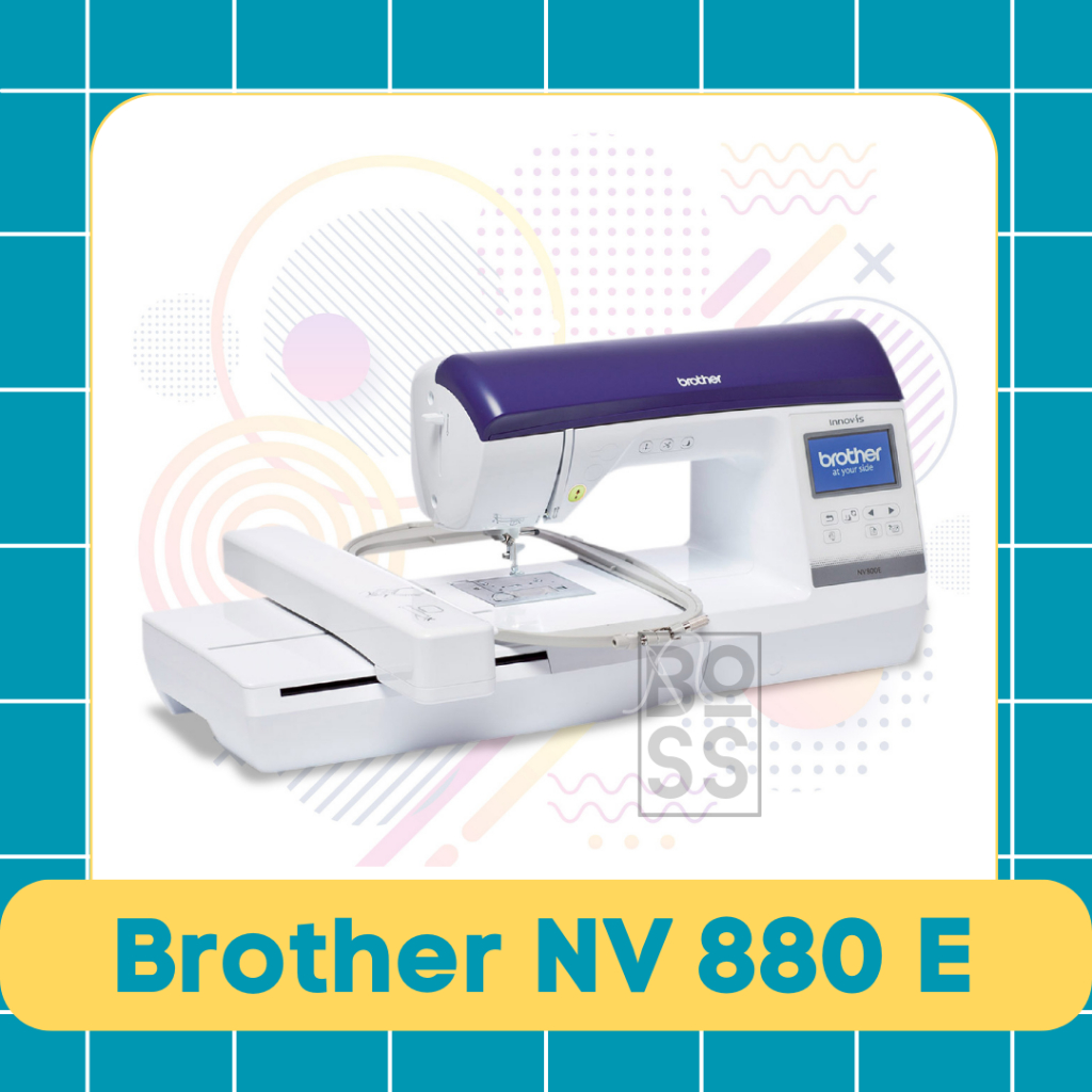 Jual Mesin Bordir Komputer BROTHER INNOVIS NV 880 E / NV880E Portable ...