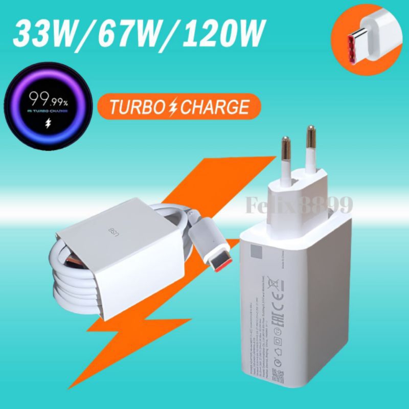 Jual Charger Casan XIAOMI Mi 14 Poco F3 F6 TURBO CHARGE 33W 55W 65W 67W ...
