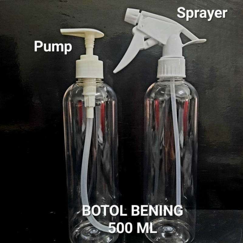 Jual bigta_BOTOL PUMP / SPRAYER 500 ML | Shopee Indonesia