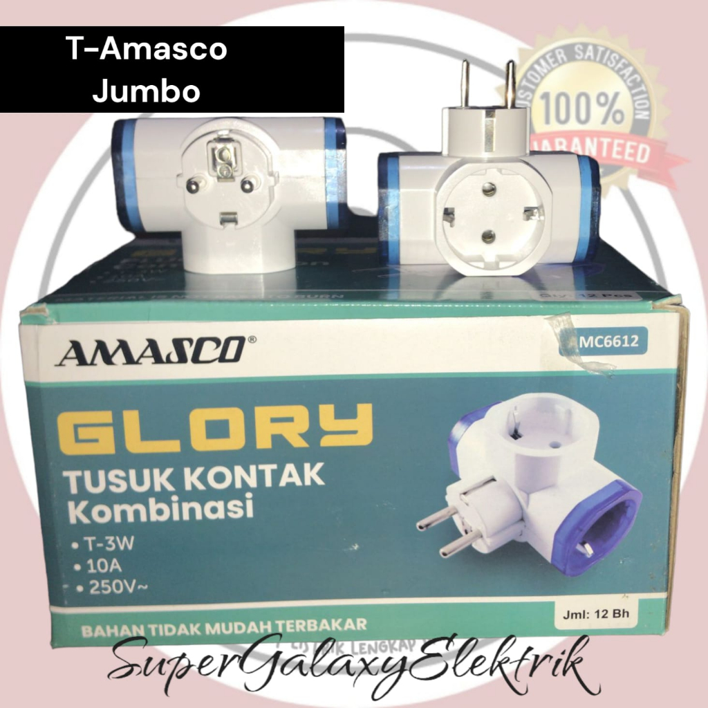 Jual T Cabang 3 glory amasco/ T AMASCO GLORY/ T AMASCO | Shopee Indonesia