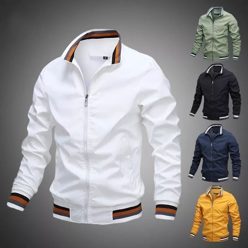 Jual Jaket Bomber Premium/Jaket Bomber Pria TERBARU/Jaket katun Premium ...