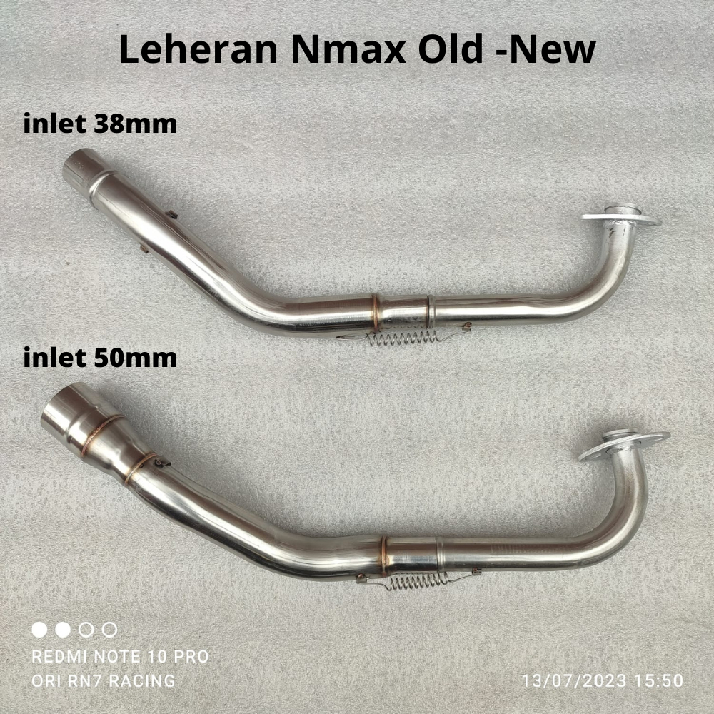 Jual HEADER knalpot racing Nmax Old Nmax New Inlet 38 dan 50 Stainles ...