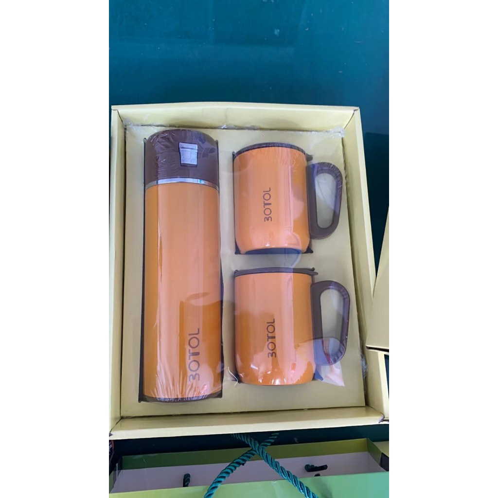 Jual Tumbler Dublin Regent Gift Set Dublin Termos Botol with Mug Gelas ...