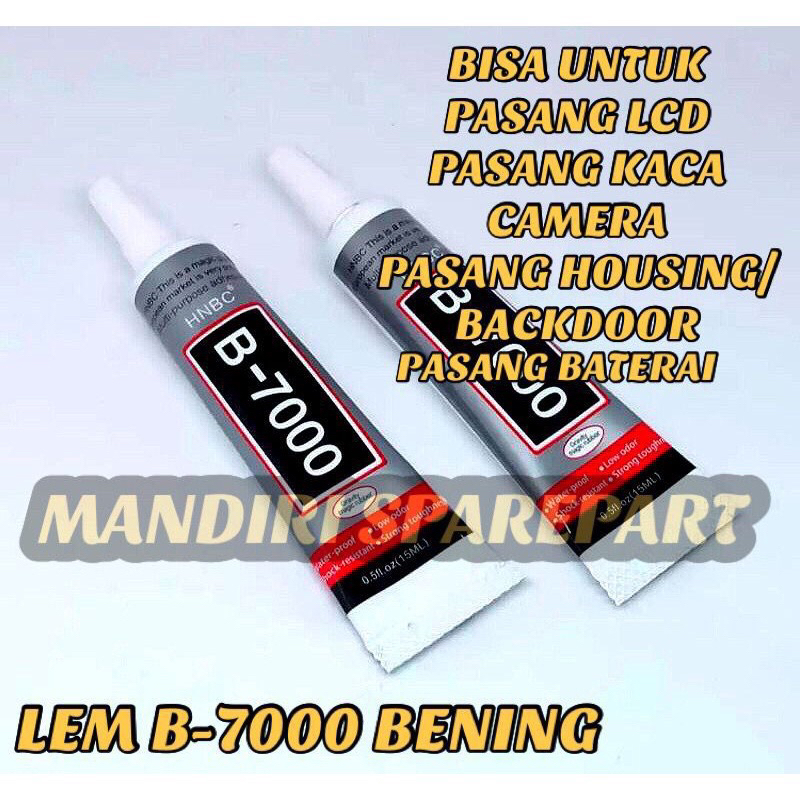 Jual LEM LCD TOUCHSCREEN LEM B-7000 LEM BACKDOOR BENING SERBA GUNA B7000 B-7000 15ml | Shopee ...