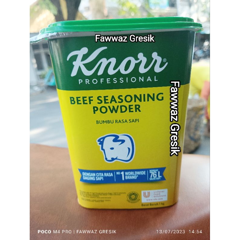 Jual Knoor Knorr Beef Seasoning Powder Sapi Utuh 1 kg 1kg 1000 gr gram ...