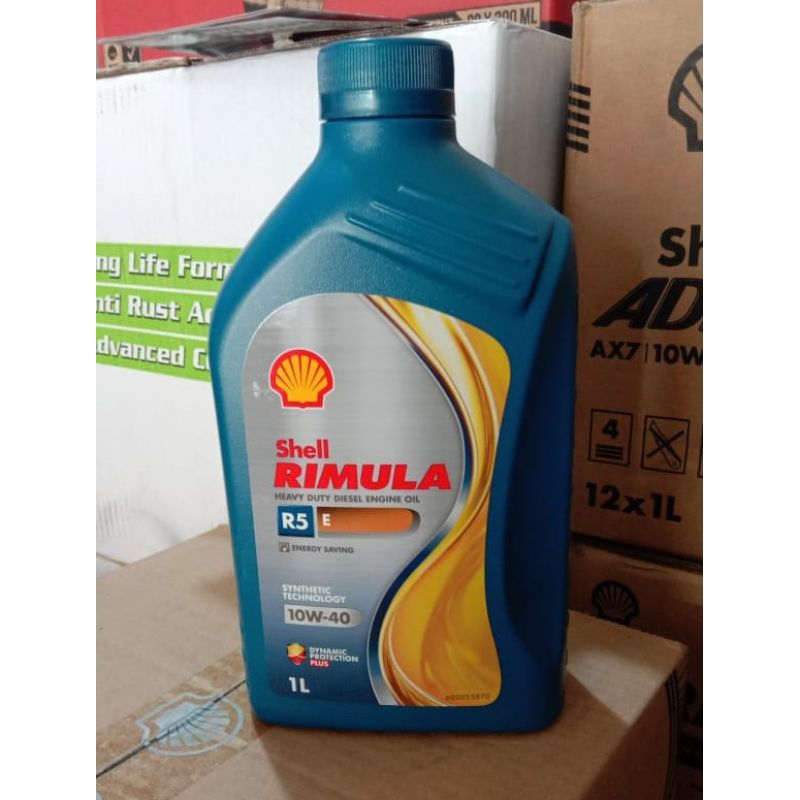 Jual Oli Shell Rimula R5 E Diesel 10w 40 1 Liter | Shopee Indonesia