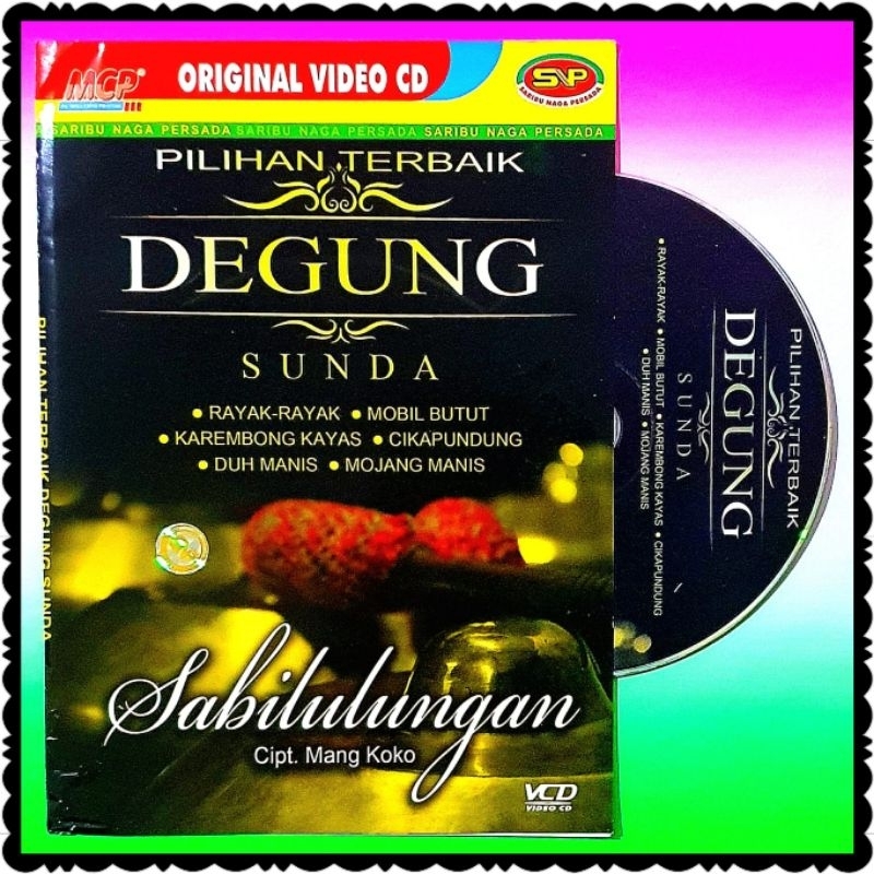 Jual KASET VCD ORIGINAL DEGUNG SUNDA-MUSIK INSTRUMEN SUNDA-LAGU SUNDA ...