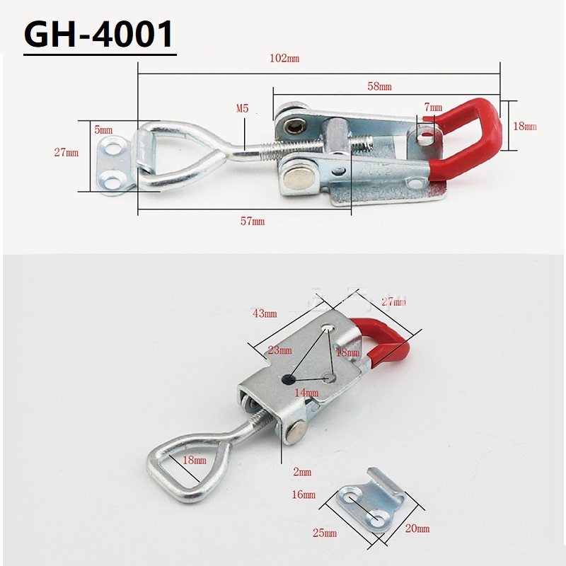 Jual Toggle Clamp GH-4001 Penjepit Kayu Quick Holding Release Latch ...
