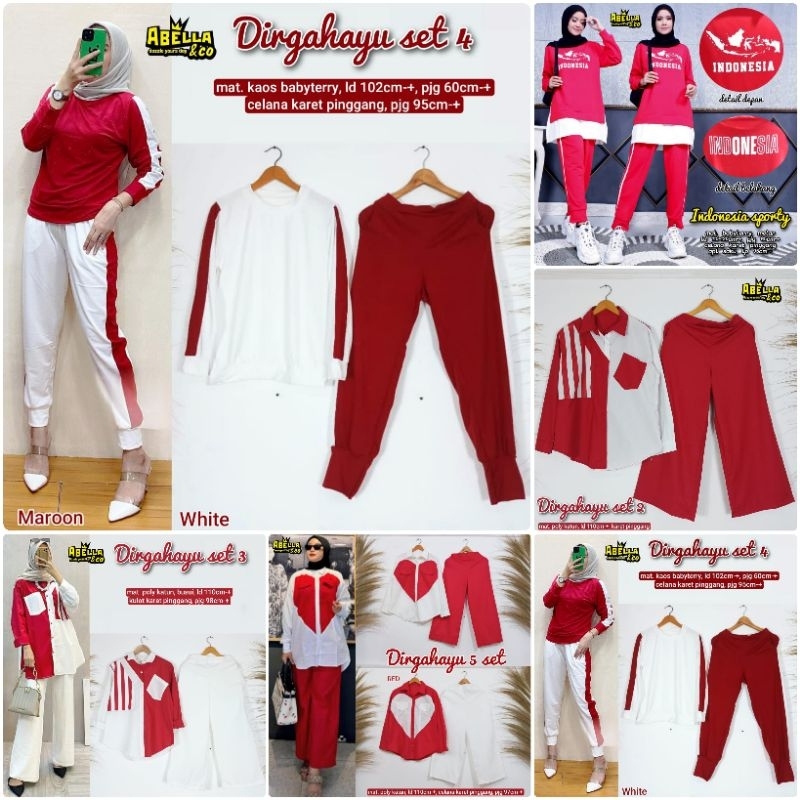 Jual GARUDA SET BY VALENT SET OLAHRAGA SPESIAL HUT RI 17 AGUSTUS ...