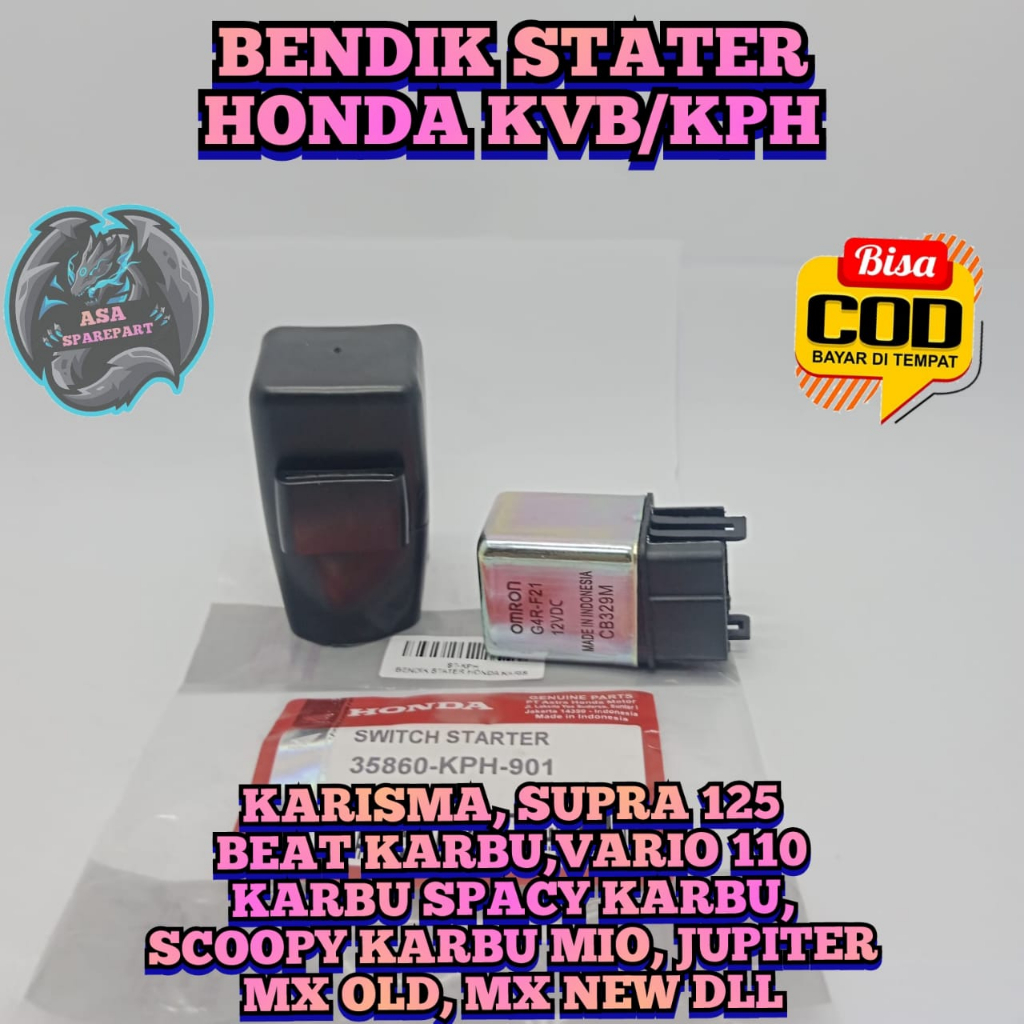 Jual BENDIK STARTER Kph ASLI ORIGINAL Motor HONDA beat fi injeksi ...