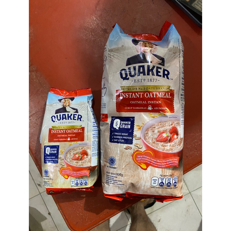 Jual Quaker instant oatmeal | Shopee Indonesia