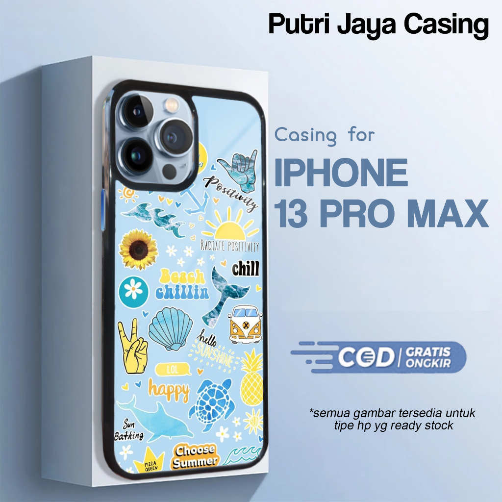 Jual Case Iphone 13 Pro Max Terbaru Casing IP 13 Pro Max Aesthe Stiker ...