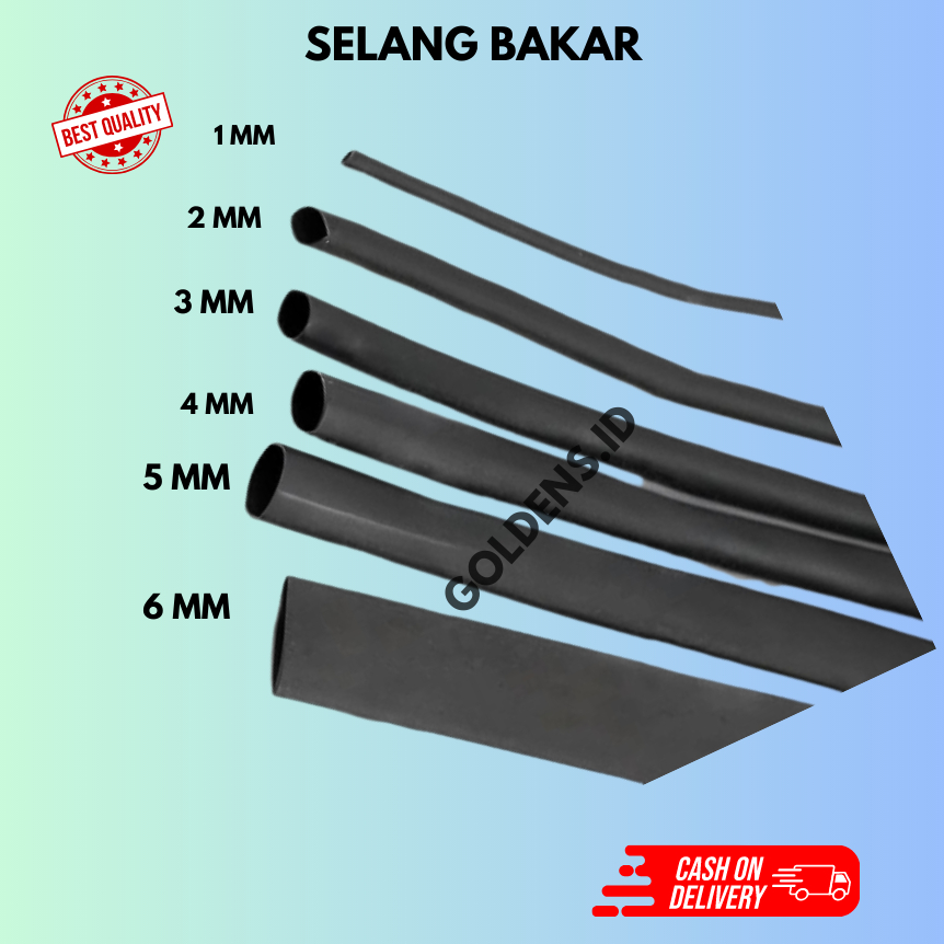 Jual SELANG BAKAR/ISOLASI BAKAR 1MM/2MM/3MM/4MM/5MM/6MM/7MM/8MM/10MM ...