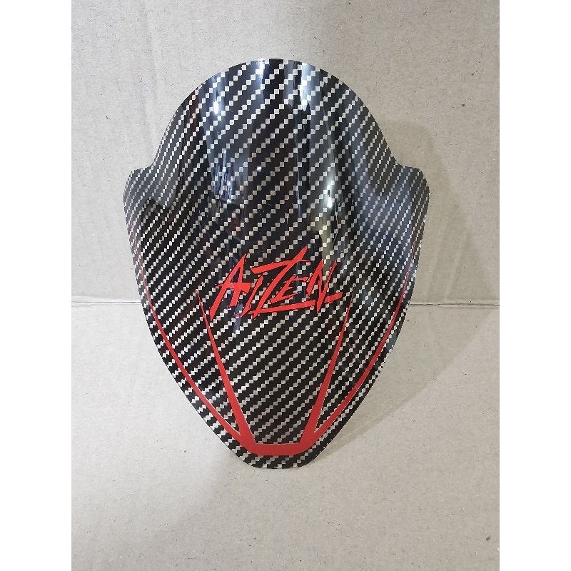Jual Visor vario 160 CBS model jenong hitam karbon free lem 3 m visor ...