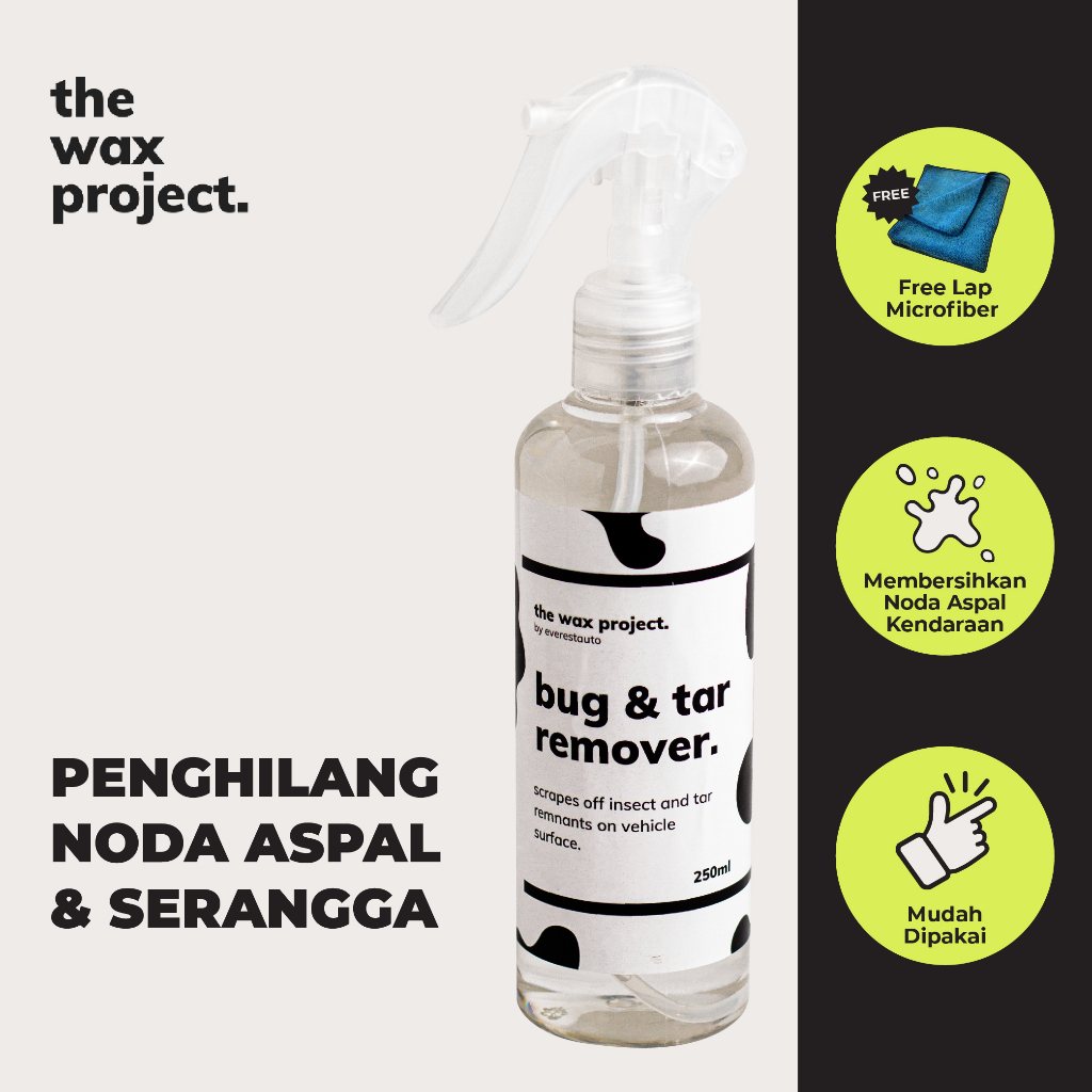 Jual TWP Bug & Tar Remover - Pembersih Noda Aspal Serangga Lem Sticker Getah Pohon Kotoran Pada ...