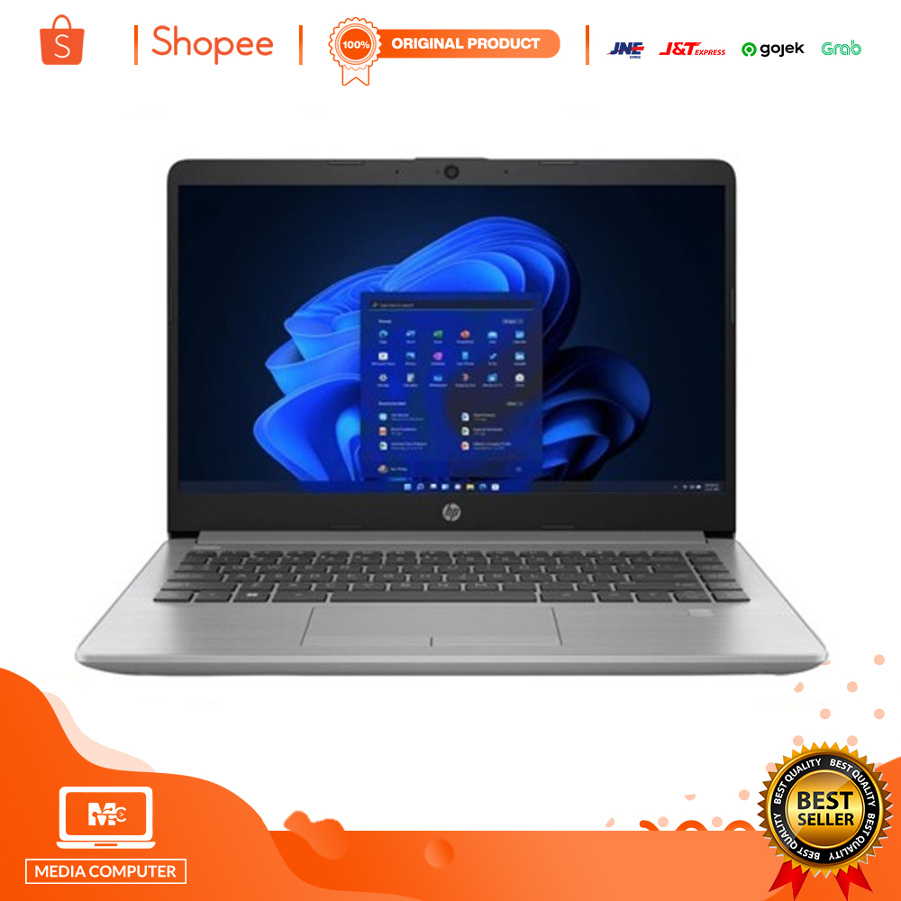 Jual HP 245 G9 78R35PA Ryzen 5 5625U 8GB 512GB W11 Home Dark Ash Silver ...