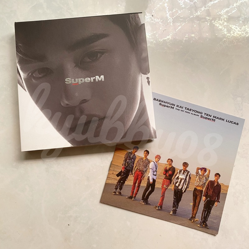 Jual (BOOKED) SuperM Jopping Album Only Lucas Cover Korea Ver. NCT WayV Photocard PC Taemin ...