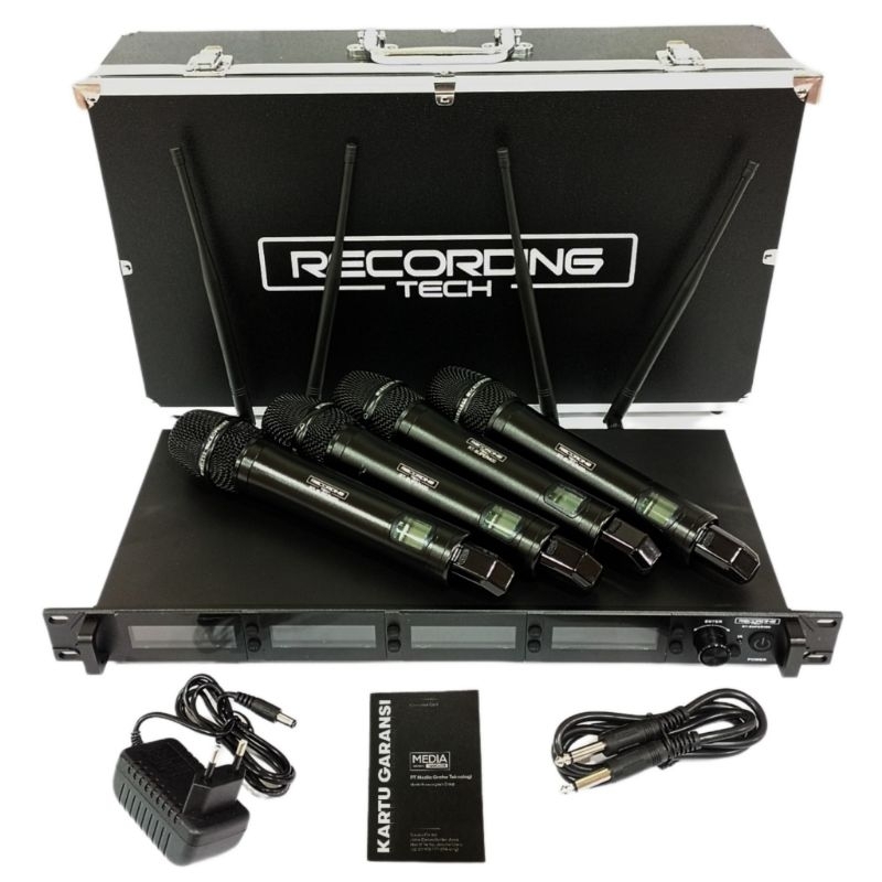 Jual Recording Tech RT-Super400 - Professional Wireless Four Handheld ...