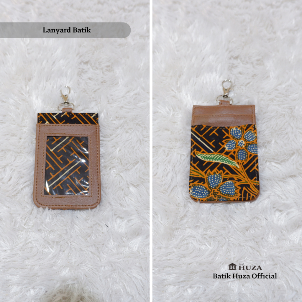 Jual Batik Huza Lanyard Batik/Name tag Batik/ID Card Batik | Shopee ...