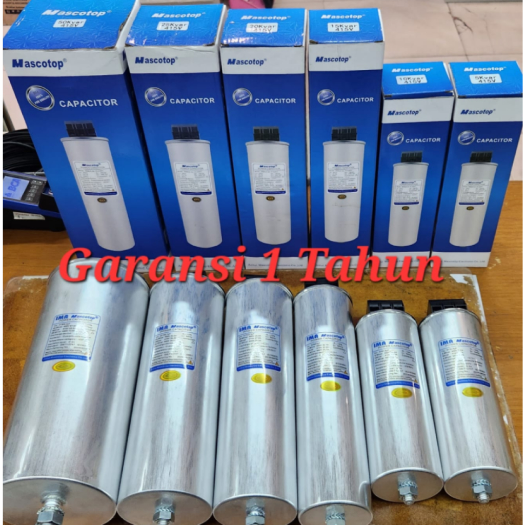 Jual Kapasitor Power Capacitor Bank 5 10 15 20 25 30 40 50 Kvar 400V 415V 440V 3p | Shopee Indonesia