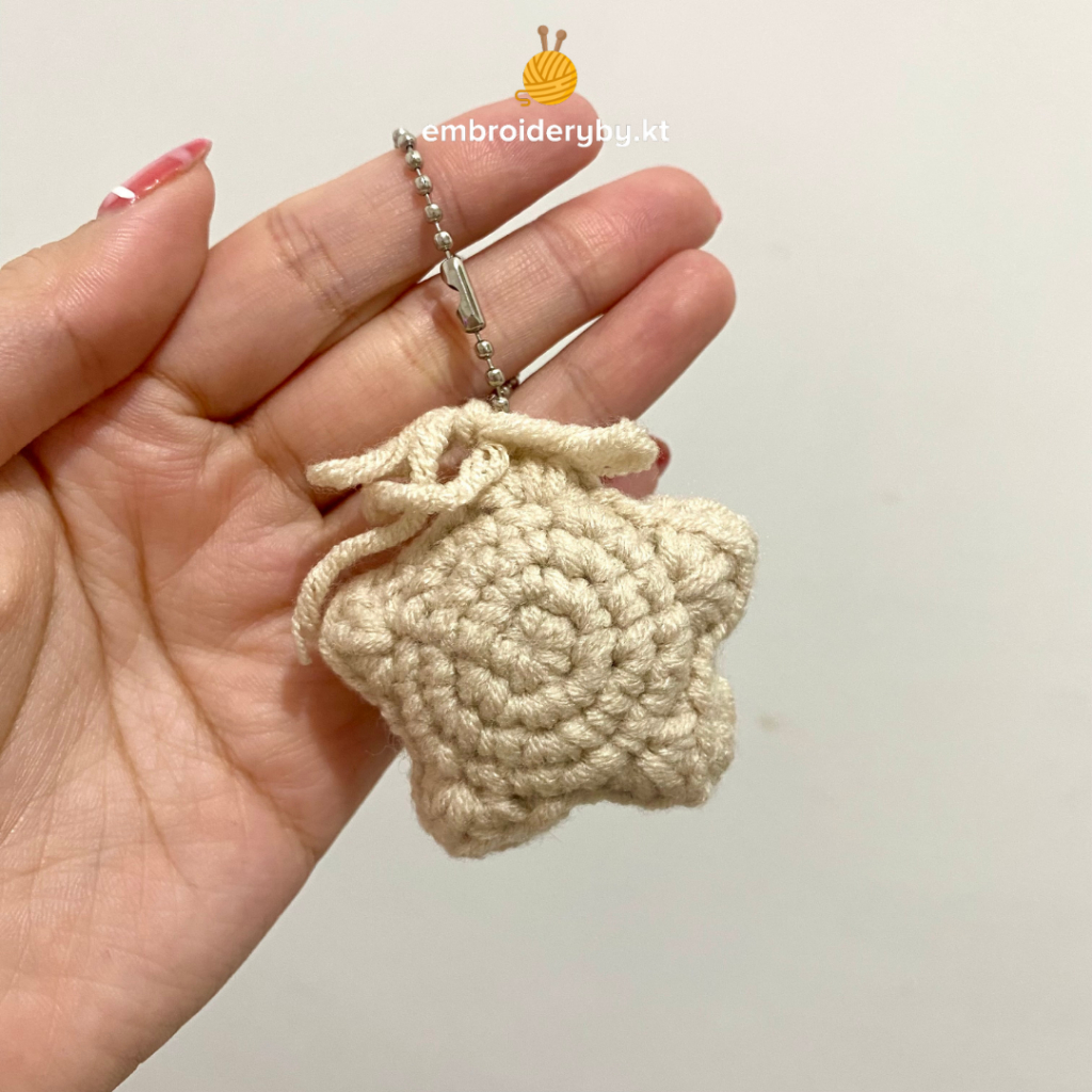 Jual Star Crochet Keychain | Gantungan Kunci Rajut | Amigurumi Keychain ...