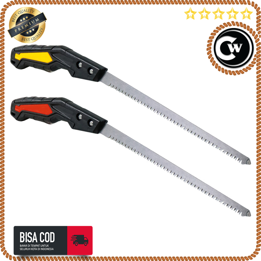 Jual Gergaji Manual Multifungsi Gergaji Kayu Pipa PVC 21cm | Shopee ...